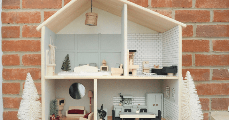 Jak vyrobit domeček pro panenky do dětského pokoje? - Lovely Home